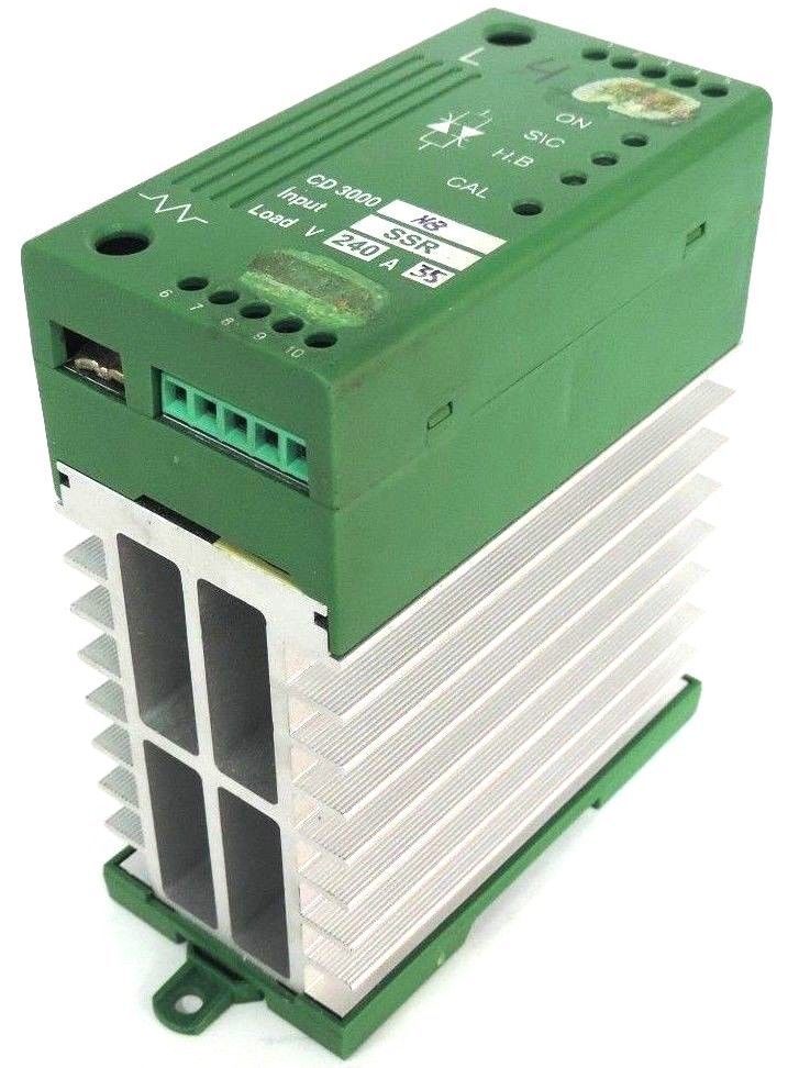 CD AUTOMATION CD3000-HB,OPTION HB & NF THYRISTOR CONTROL INPUT: SSR 24 ...