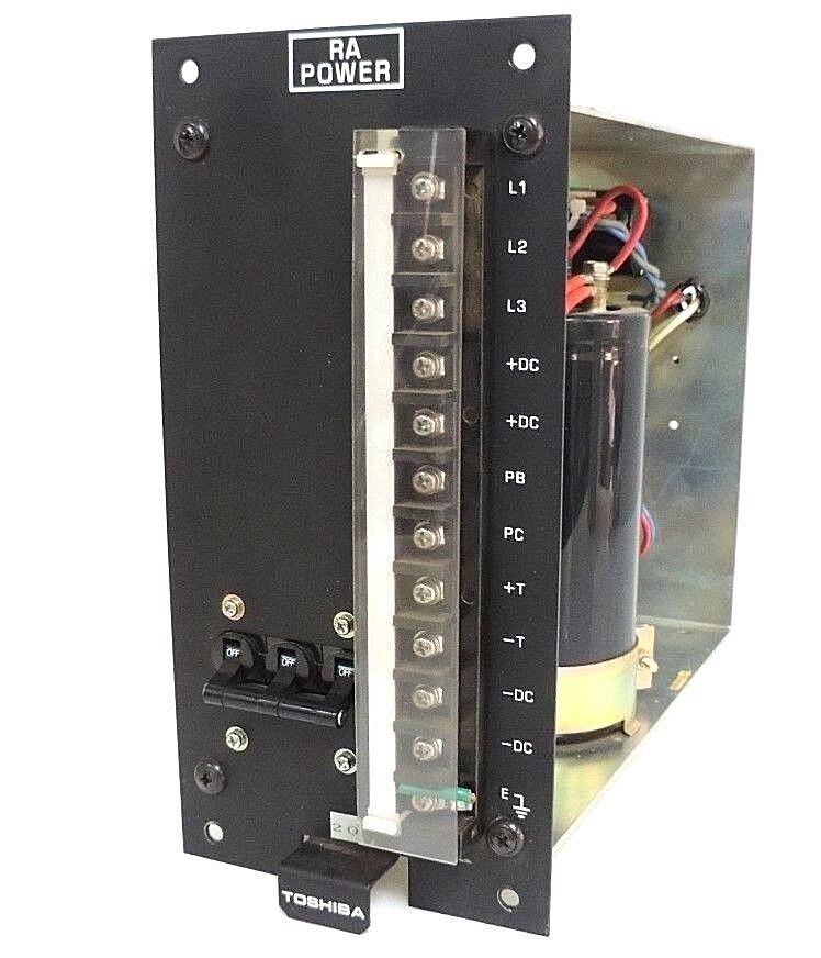 TOSHIBA RA POWER RAD92-2020 DC POWER SUPPLY 200/220V 5KVA MAX POWER RA ...