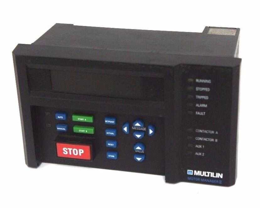 GE MULTILIN MMII-PD-1-2-120 MOTOR MANAGER II INTELLIGENT MCC CONTROLLE ...