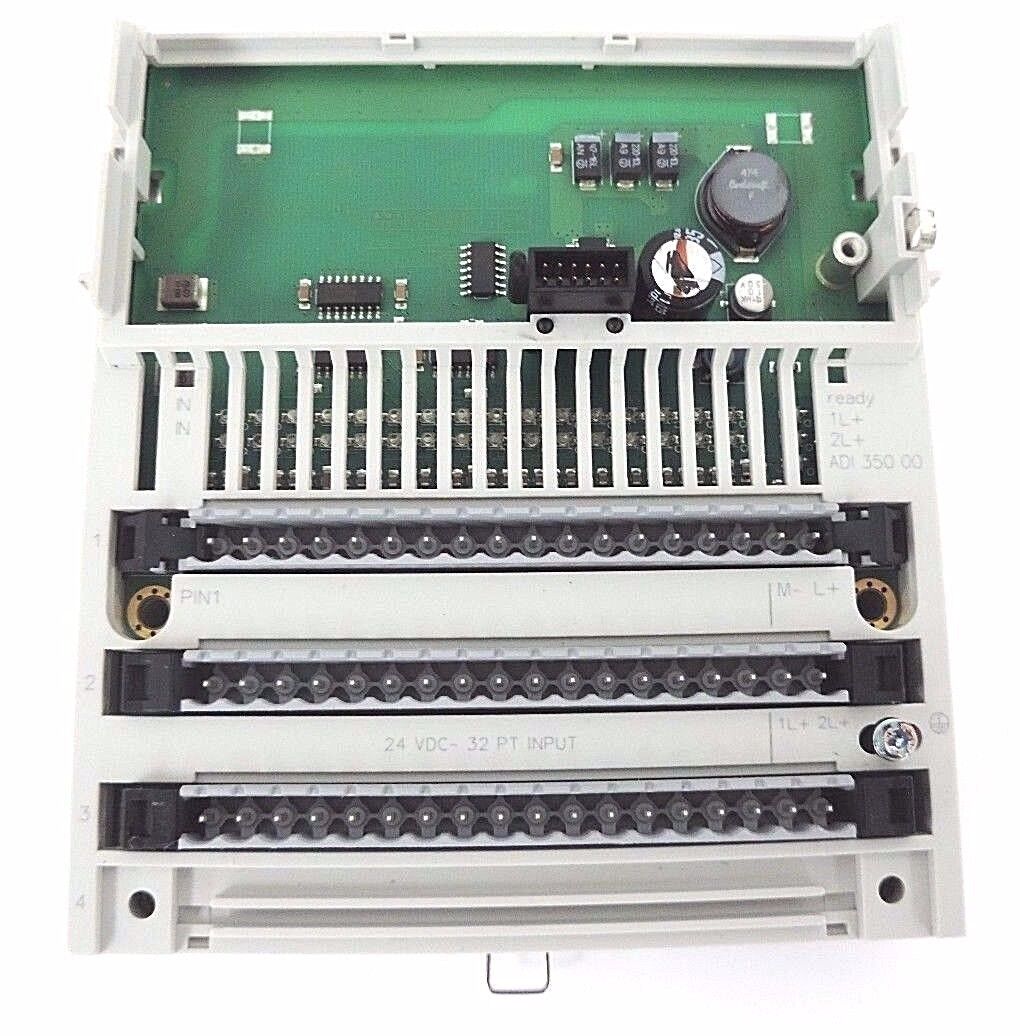 SCHNEIDER MODICON TSX MOMENTUM 170ADI35000 I/O BASE 32DI 24VDC, PV: 07 ...