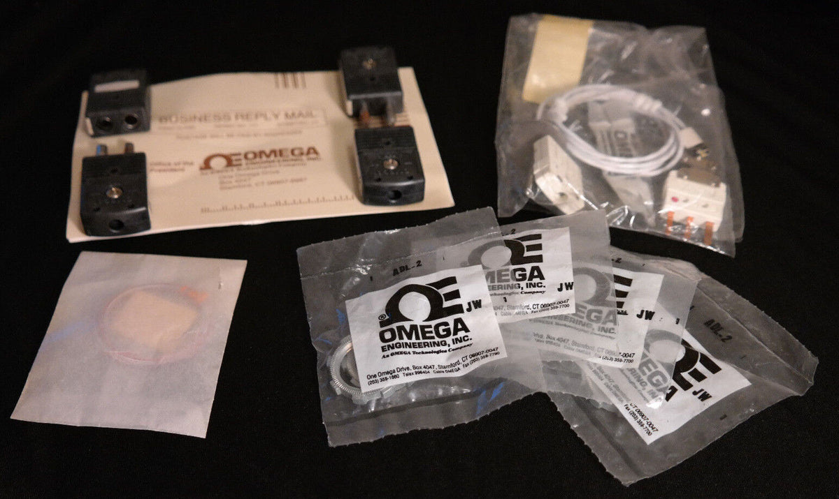 OMEGA ENGINEERING TEMPERATURE KIT RTD-860 SENSOR, ADL-2 NUTS, CONNECTO ...