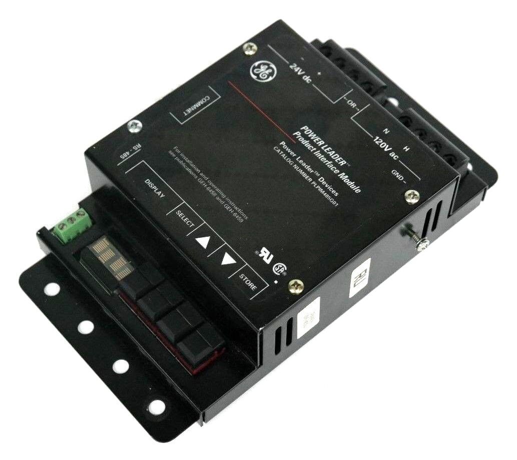 GENERAL ELECTRIC PLPIM485G01 POWER LEADER PLC PRODUCT INTERFACE MODULE ...