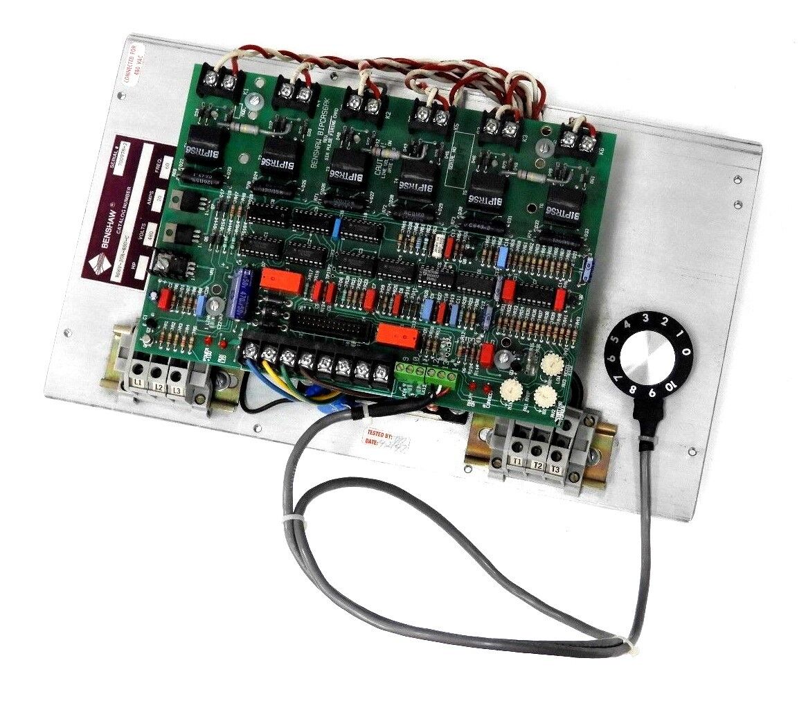 BENSHAW RS6V-20A-480-C SOLID STATE MOTOR CONTROL 480V, 20A, RS6V20A480 ...