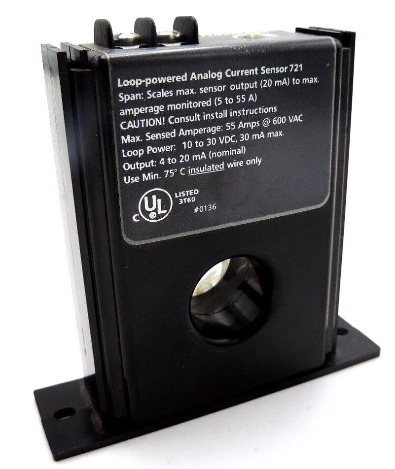 HAWKEYE 721 LOOP POWERED ANALOG CURRENT SENSOR — PremiumPLC