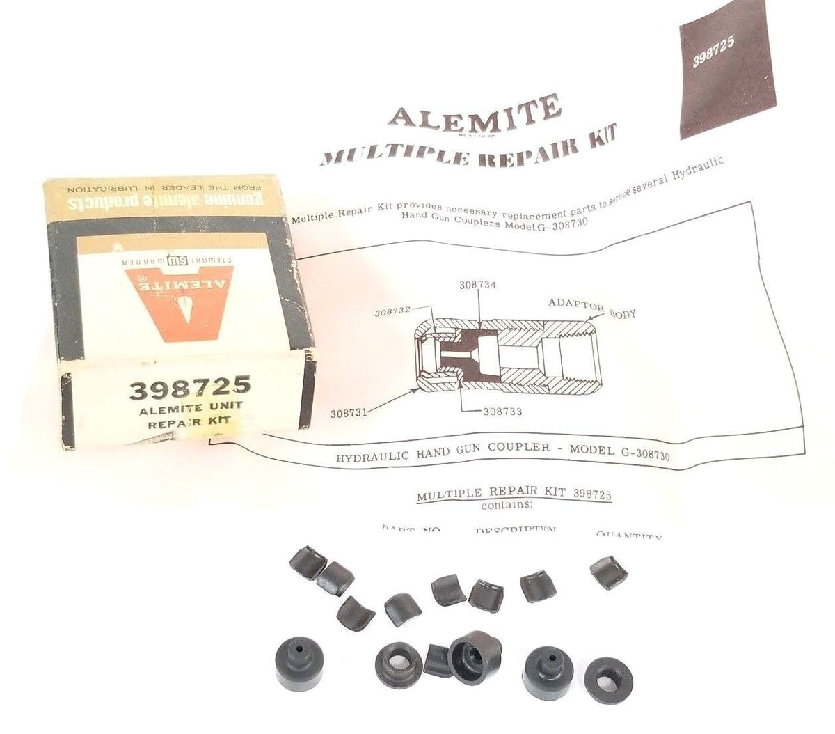 NIB ALEMITE 398725 ALEMITE UNIT REPAIR KIT — PremiumPLC