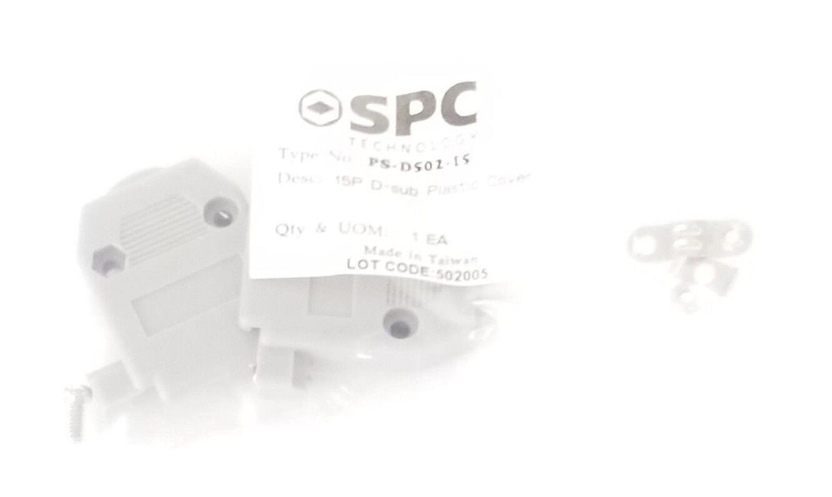 NEW SPC TECHNOLOGY PS-D502-15 15P D-SUB PLASTIC COVER PSD50215 — PremiumPLC