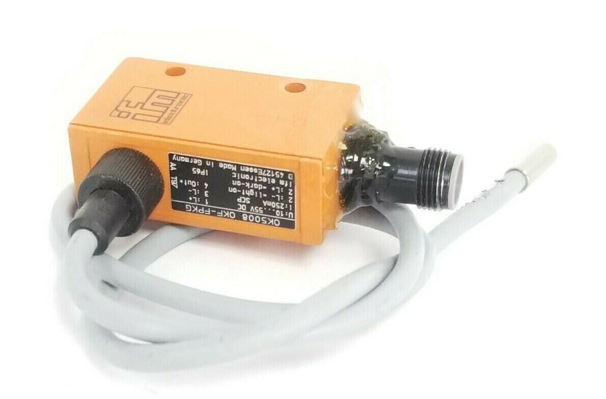 IFM EFECTOR OKF-FPKG FIBER OPTIC SENSOR OK5008, 10...55V DC — PremiumPLC