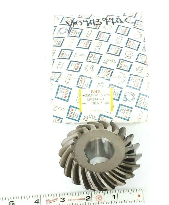 NIB KHK MMSA4-20L SPIRAL MITER GEAR MMSA420L — PremiumPLC