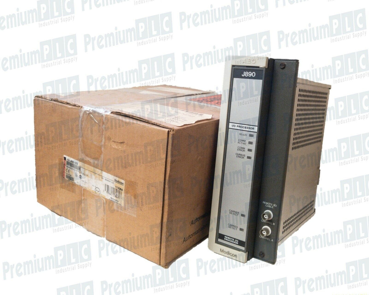 REPAIRED MODICON AS-J890-002 984/800RI/O INTFC DUAL CH PROCESSOR W/AS ...