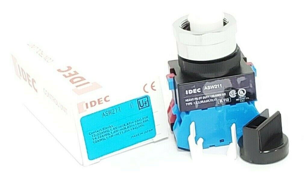 NIB IDEC ASW211 SELECTOR SWITCH CONTROL UNIT — PremiumPLC