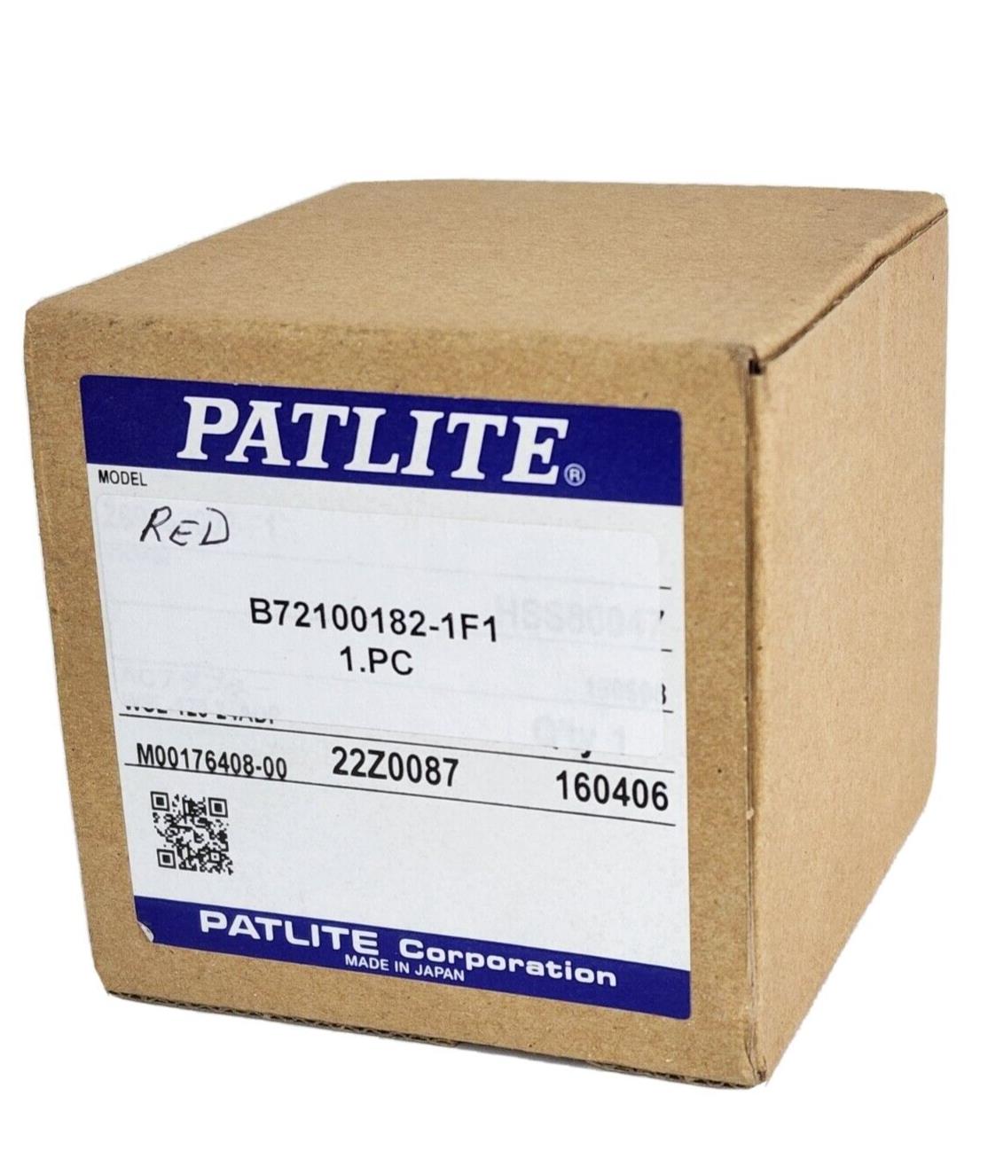 BOX OF 2 NEW PATLITE B72100182-1F1 30mm, RED LED MODULE FOR MP/MPS SER ...