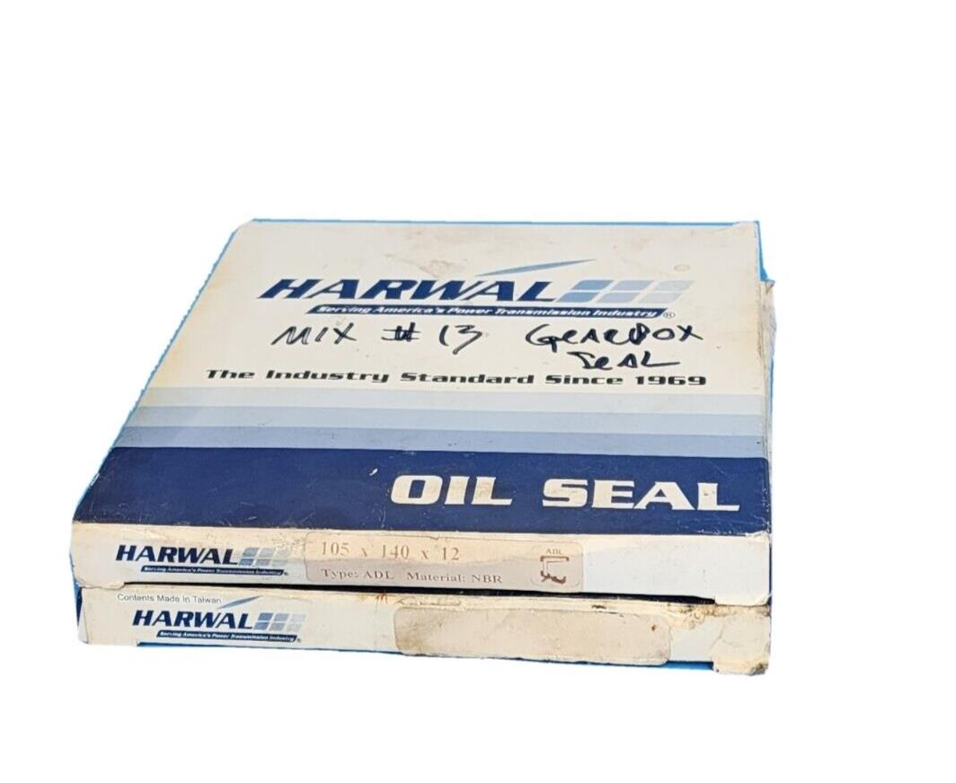 LOT OF 2 NIB HARWAL 105X140X12 OIL SEALS — PremiumPLC