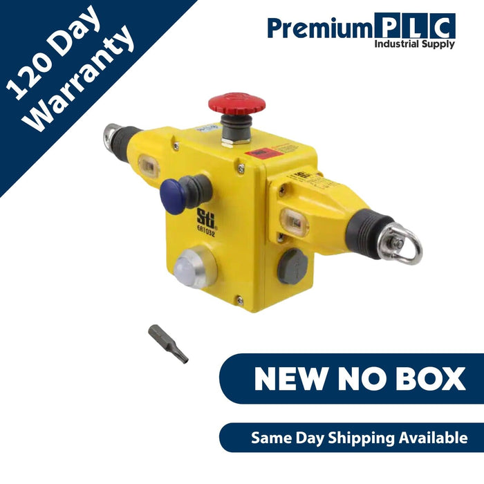 NEW STI / OMRON ER1032-042NEL ROPE PULL EMERGENCY STOP SWITCH P/N 4450 ...
