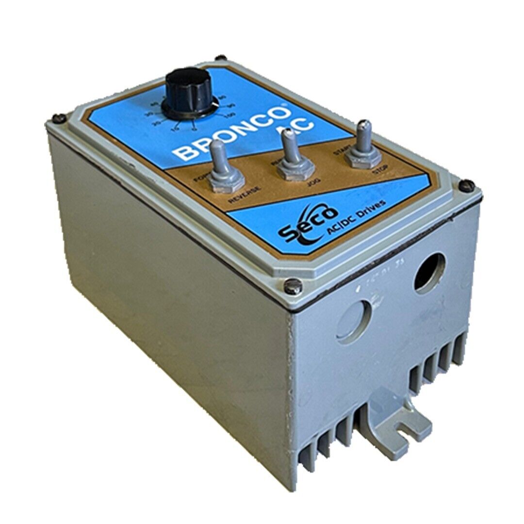 SUPERIOR ELECTRIC SECO BAC1631 BRONCO AC DRIVE 115/230V 50/60Hz 9.9/6 ...