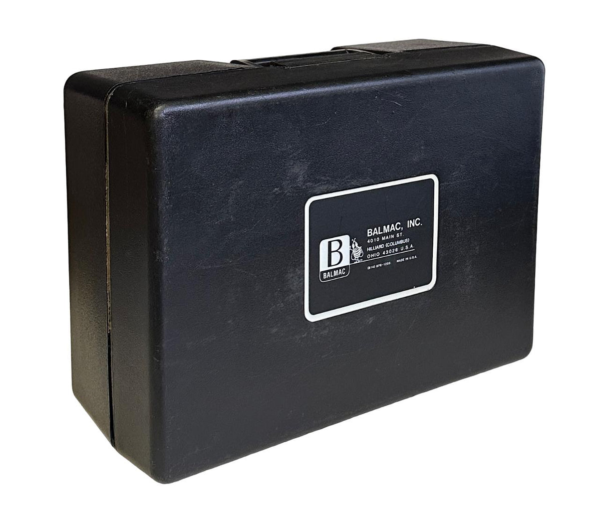 BALMAC INC MODEL 211S VIBRATION METER W/ MODEL 163 PROBE, CABLES AND C ...