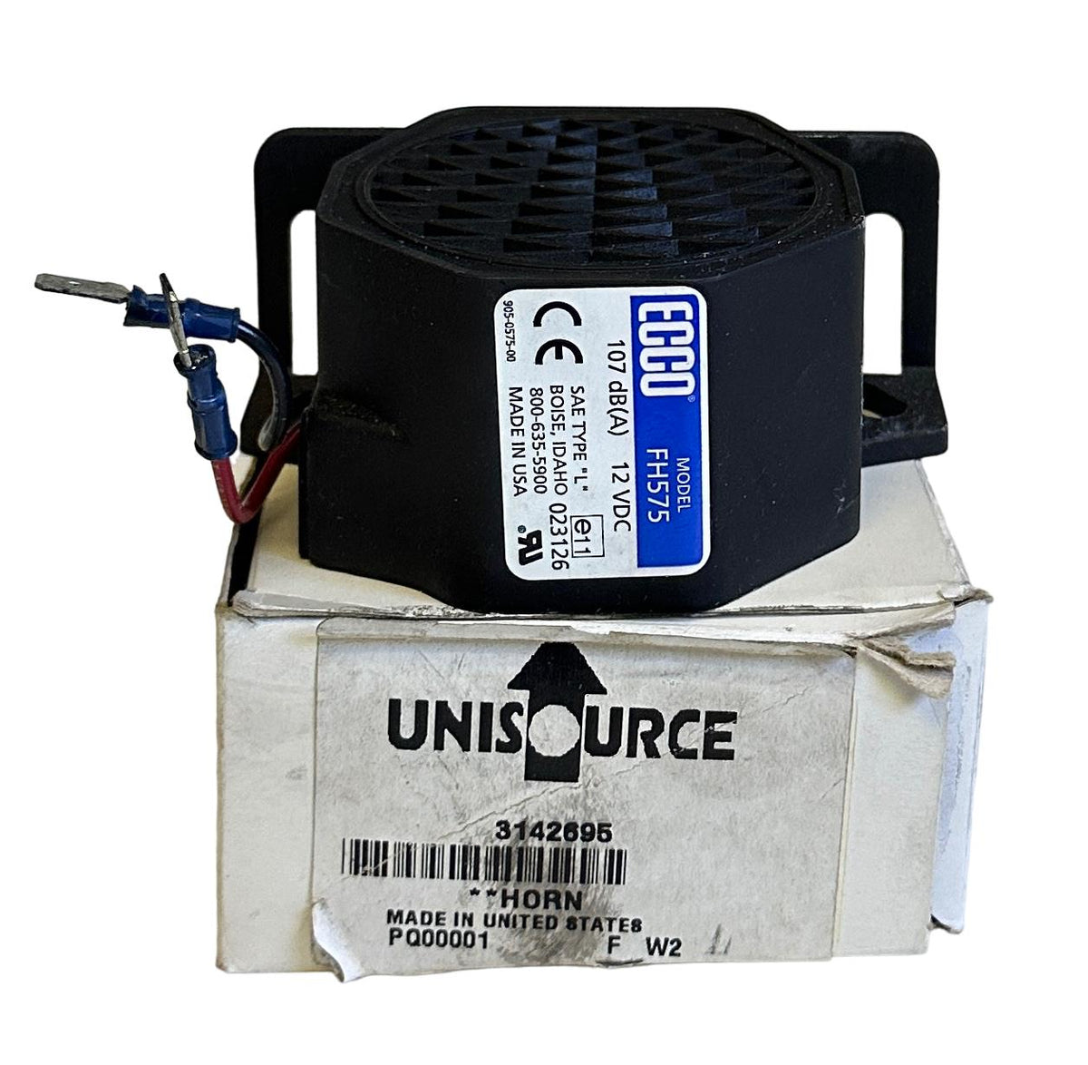 NEW UNISOURCE HYSTER 3142695 / HY3142695 OEM HORN FOR FORKLIFT — PremiumPLC