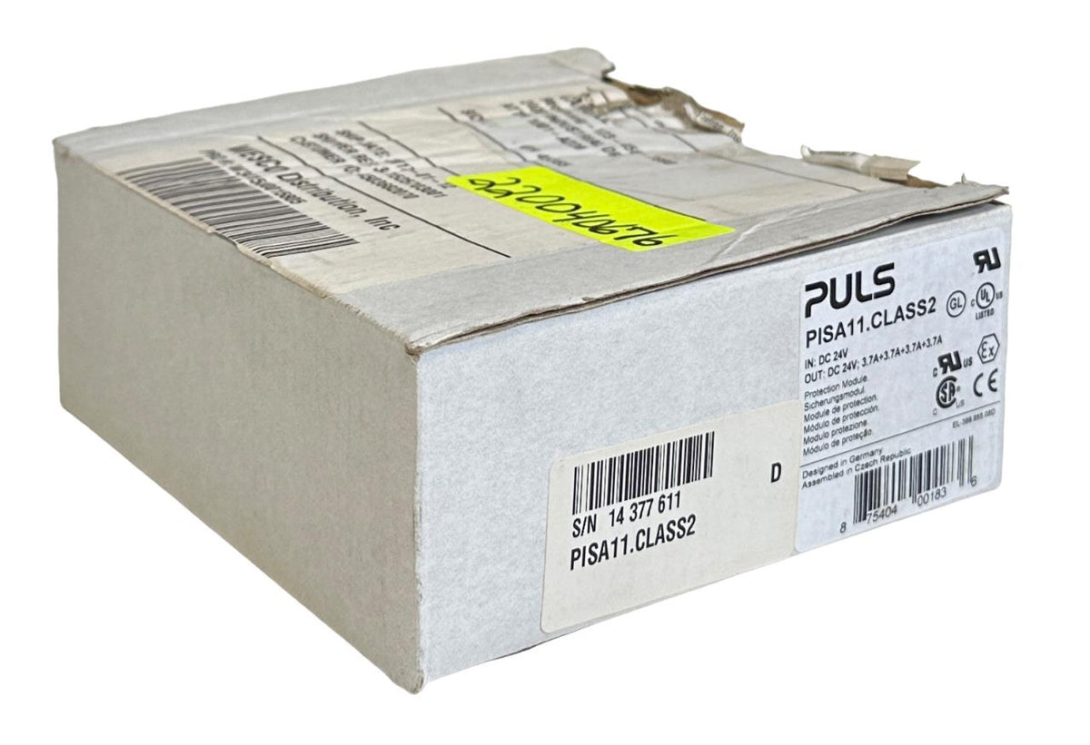PULS DIMENSION PISA11.CLASS2 / PISA11 PROTECTION MODULE 24VDC INPUT/OU ...