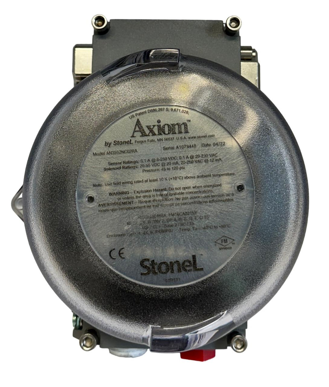 StoneL AN35S2NC02RA AXIOM INTEGRATED DISCRETE VALVE CONTROLLER SST 8-2 ...