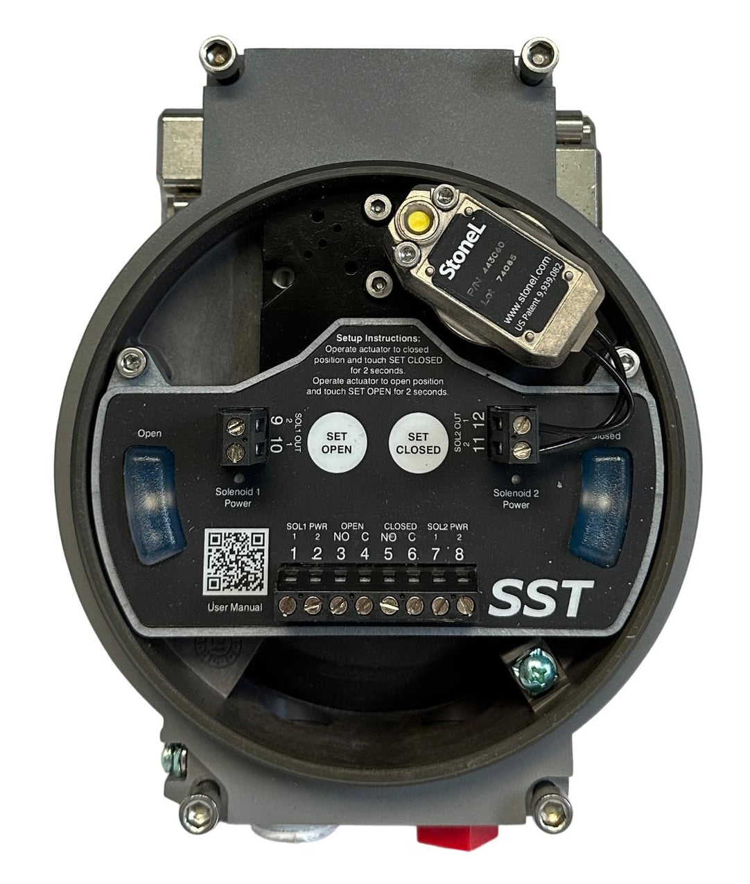 StoneL AN35S2NC02RA AXIOM INTEGRATED DISCRETE VALVE CONTROLLER SST 8-2 ...