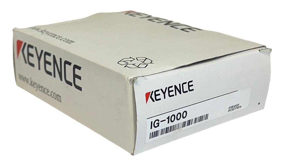 KEYENCE IG-1000 / IG1000 IG Intelligent-G LASER SENSOR 10-30VDC ANALOG — PremiumPLC
