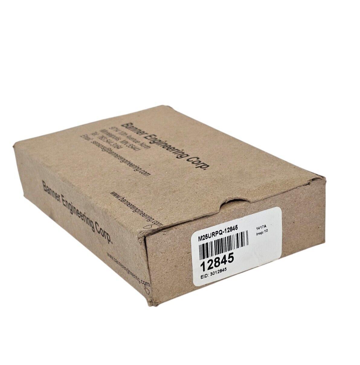 NIB BANNER M25URPQ-12845 ULTRASONIC SENSOR 12845 KRONES EDV-NR. 090177 ...