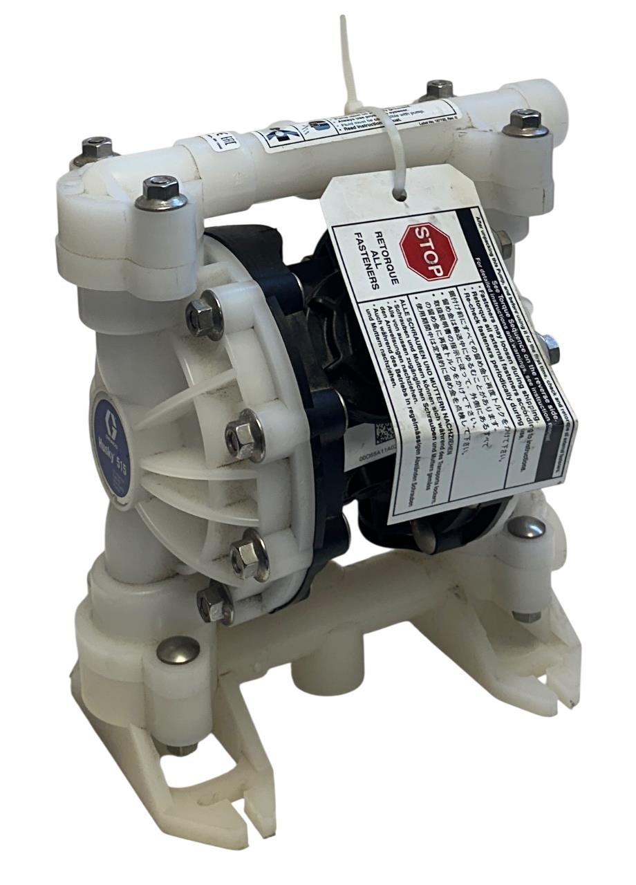 GRACO D55A11 HUSKY 515 PVDF 1/2'' NPT DOUBLE DIAPHRAGM PUMP 15-57GPM O ...
