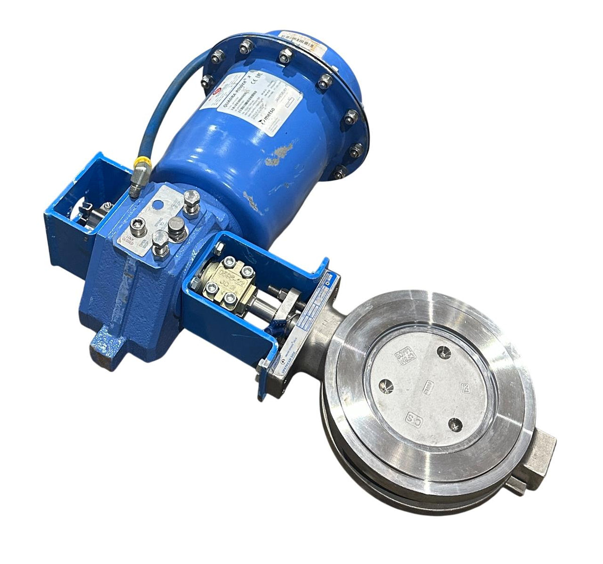METSO JAMESBURY QPX3C/M QUADRA-POWER X ACTUATOR / 815W113600XZ WAFER-S ...
