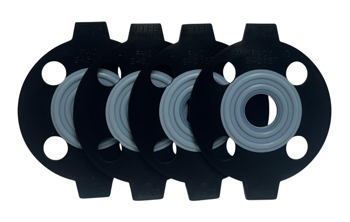 4 ASAHI 20 (3/4) ANSI AV PACKING GASKETS PTFE OEM 3/4'' FLANGE BONDED ...
