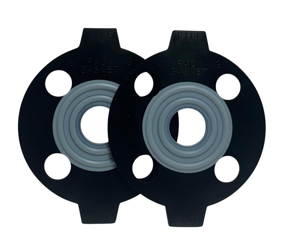 2 ASAHI 20 (3/4) ANSI AV PACKING GASKETS PTFE OEM 3/4'' FLANGE BONDED ...