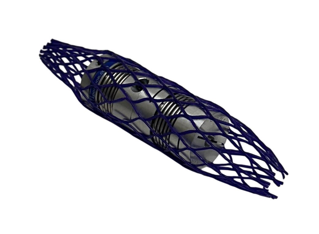 2 RIMTEC GERWAH DKN-20 / DKN20 MINI BELLOWS COUPLINGS W/ CLAMPING HUB ...