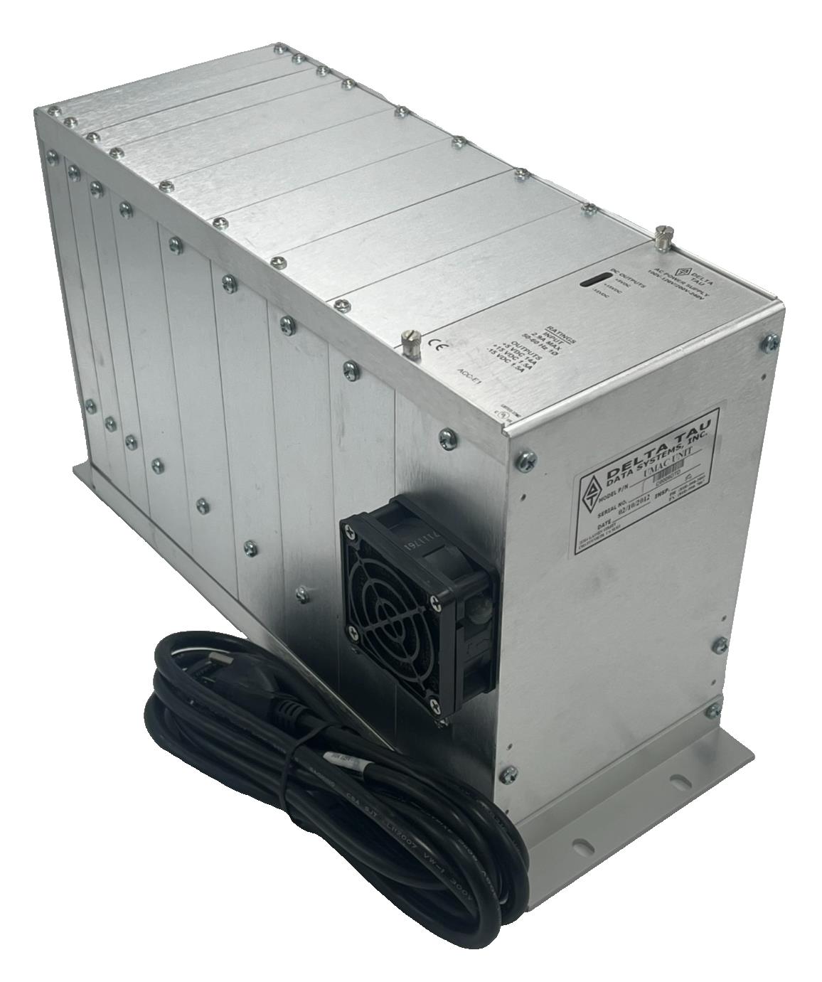 Delta TAU ACC-R2-UMAC 10-Slot Chassis Rack w/ 100V-240V AC Power Suppl ...