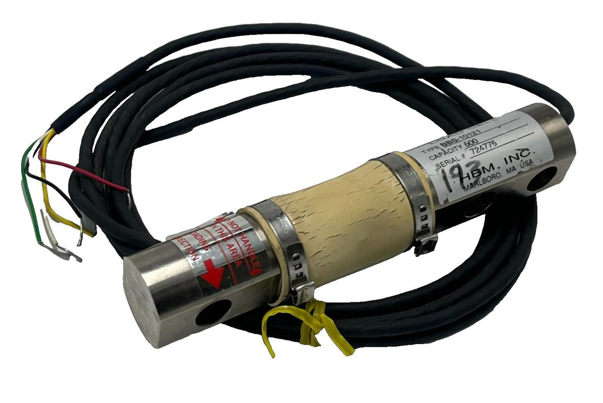 HBM BBS-500-10121 N Load Cell 500kg 1012lb Industrial S-Type Shear Bea ...