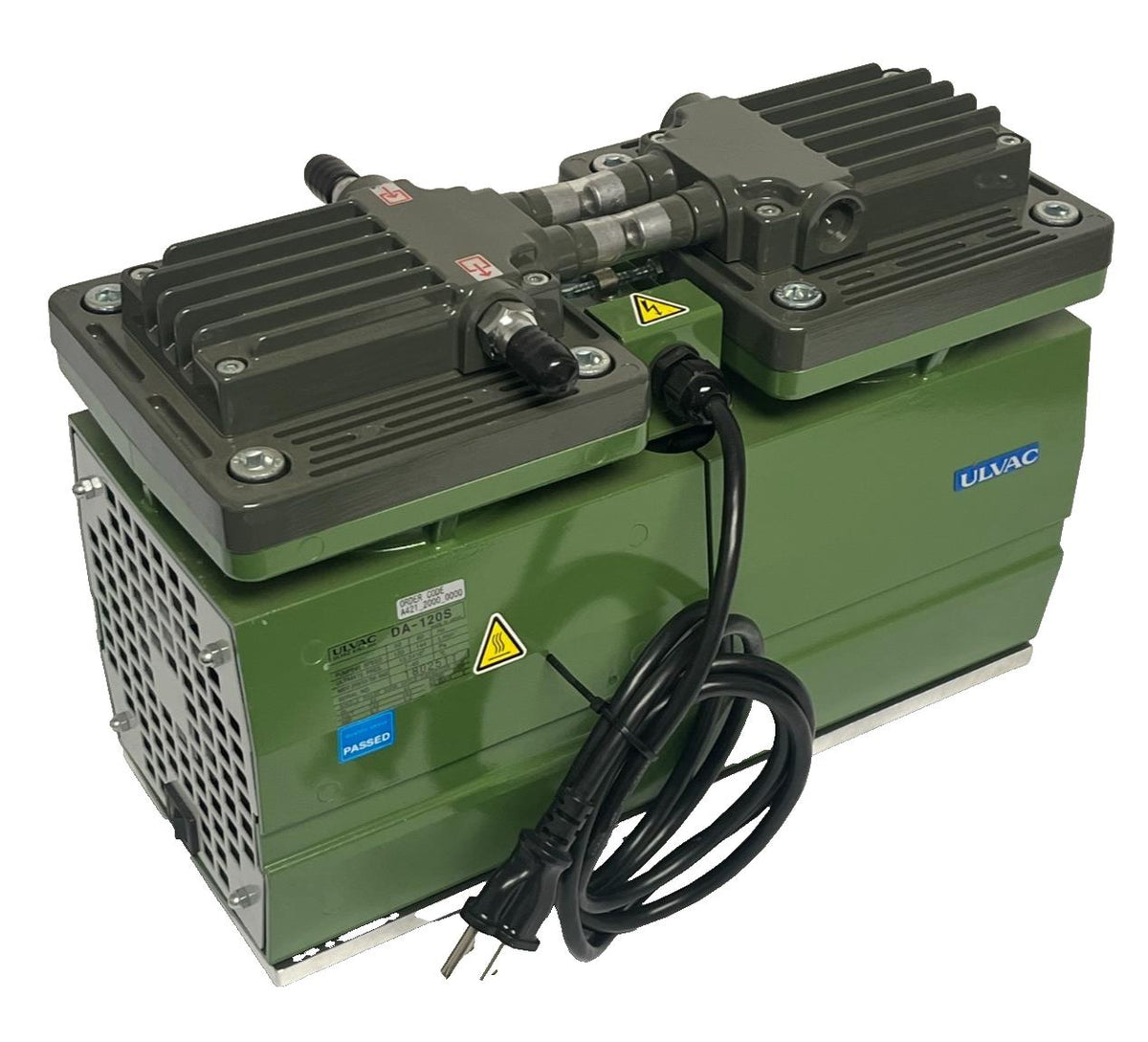 ULVAC DA-120S Diaphragm Vacuum Pump 115V Lab Industrial Oil-Free DA120 ...